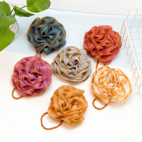 Promo SHOWER BATH FLOWER BUNGA SPONGE PUFF SPONS BUSA MANDI 50g ...