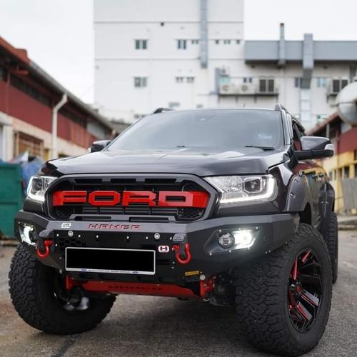 Jual Bodykit raptor non wide body dgn bumper Hamer utk ford ranger 2012 ...
