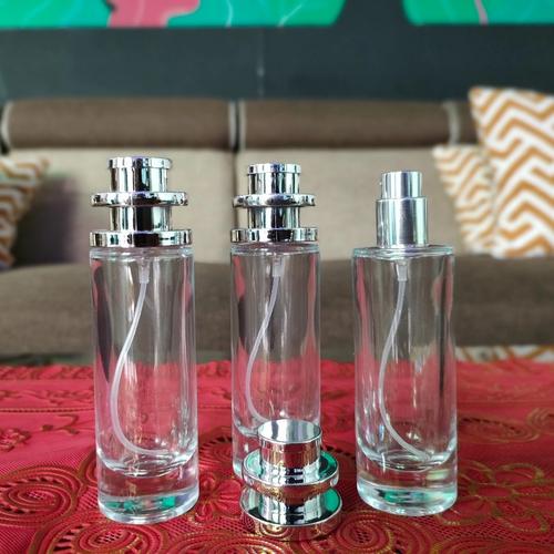Jual Botol parfum catur 30ml silver type drat/ putar / botol perfume ...