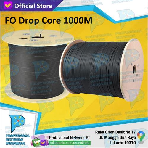 Promo Kabel Dropcore 1,2,4 core kabel fo 3 sling drop core 1000M - 1 ...