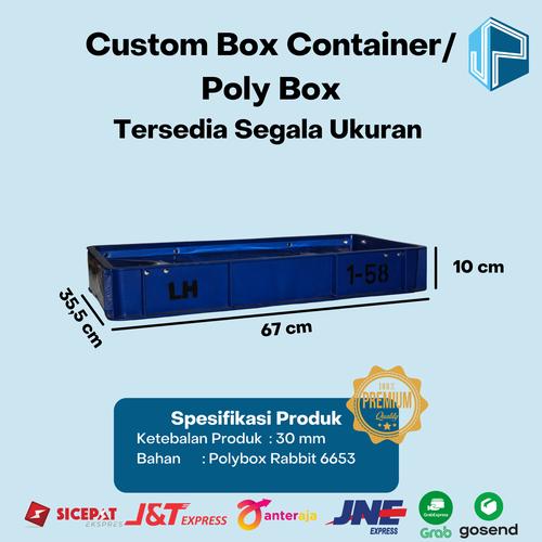 Jual Custom Polybox Rabbit Type 6653 Cover Box Dengan Mika Tebal 0.3mm ...