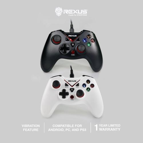 Jual Rexus GX2 Gladius Pro Gaming Gamepad - Joystick / Stick - Hitam ...