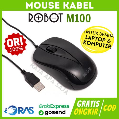 Jual Mouse Kabel Robot Maus Mause Mous Mose USB Komputer Laptop PC ...