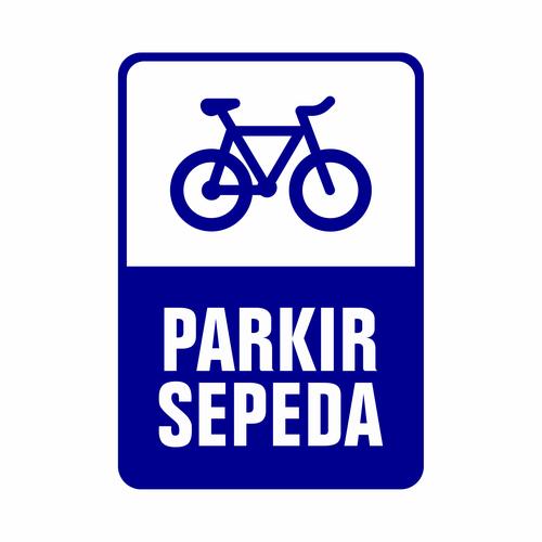 Jual RAMBU SIGN PARKIR SEPEDA UKURAN 35X50CM - Kab. Bandung Barat ...