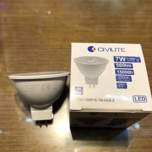 Jual Lampu mr16 Civilite 7w220v/Lampu Jalan/Lampu Sorot/Lampu Taman ...