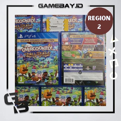 Jual Ps4 Overcooked All You Can Eat (Overcooked 1 + 2 + ALL DLC ...