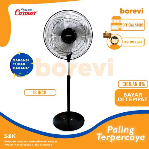 Promo KIPAS ANGIN INDUSTRIAL COSMOS 18 INCH / STAND FAN COSMOS 18-TIF ...