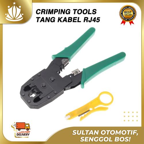 Jual Crimping Tools Tang Krimping Kabel Lan RJ45 RJ11 Internet Alat ...