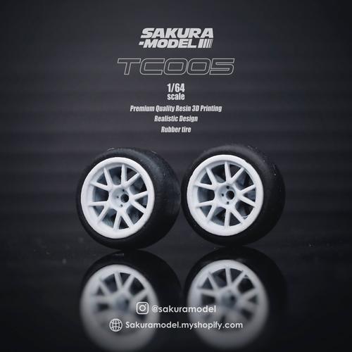 Jual Sakura Model Weds TC005 1/64 Custom Wheels - Putih - Kota Depok ...