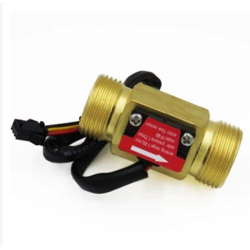 Jual Water Flow Sensor Kuningan 3/4" / Flow Sensor 3/4" 1-45L/m - Drat ...