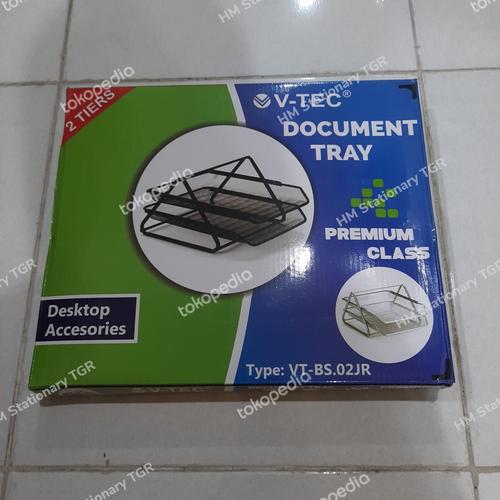 Jual Tray Besi Vtec / Rak Kertas Jaring / Rak surat / Tempat Dokumen ...