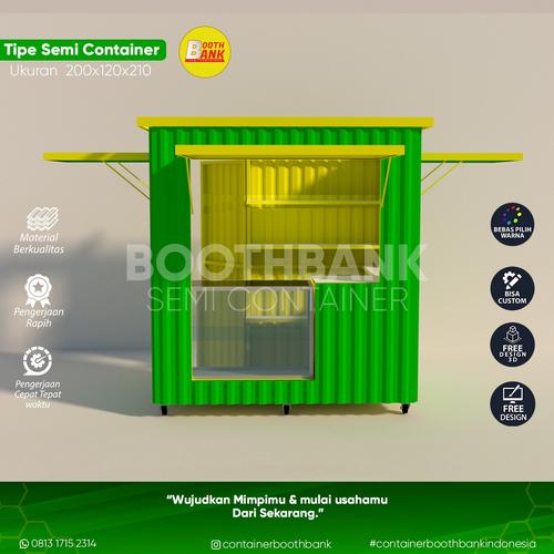 Jual Semi Container Booth | Gerobak Booth | Booth Cobtainer ...