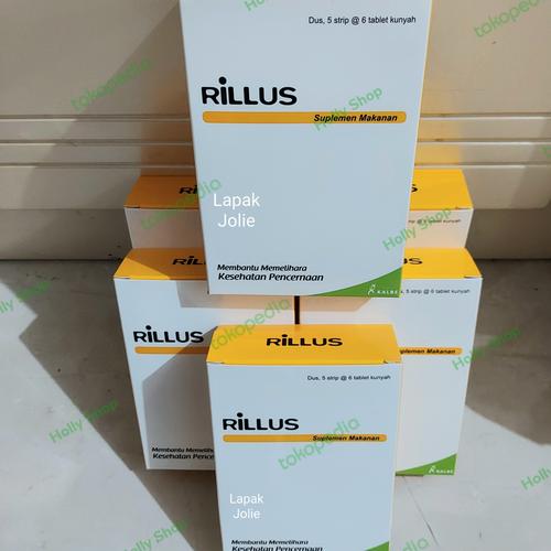 Jual Rillus box isi 30 vitamin pencernaan probiotik prebiotik - Kota ...