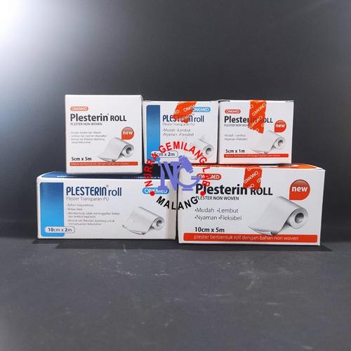 Jual Plesterin Roll Plester Non Woven dan Transparan Onemed-Semacam ...