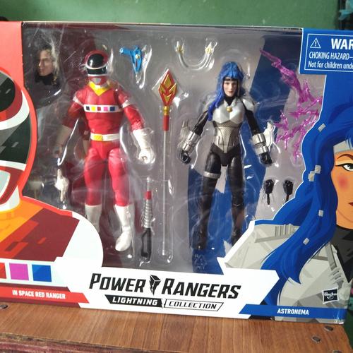 Jual Power ranger lightning in space red ranger & Astronema hasbro ...