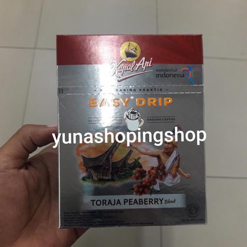 Jual COFFEE KAPAL API EASY DRIP TORAJA PEABERRY BLEND - KOPI SARING 50 ...