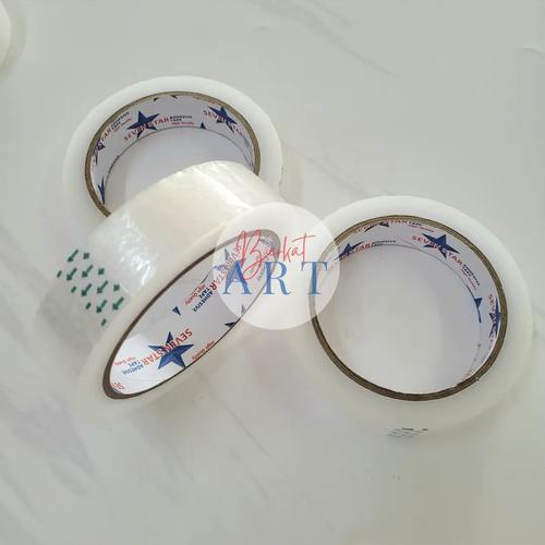 Jual Isolasi Selotip Bening 1 Inch 24mm x 72 Yard SEVEN STAR - Kota ...
