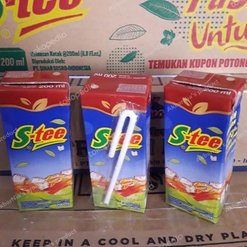 Jual PROMO!! S TEE kotak 200 ml isi 24 pcs Minuman teh SOSRO - Kota ...
