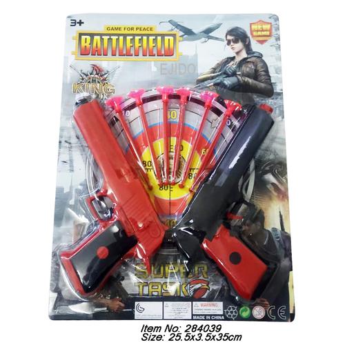 Jual Mainan Anak Senjata Pistol Battlefield Red and Black Gun Toys ...