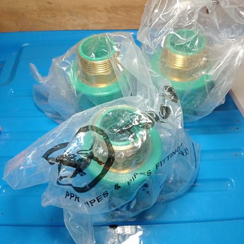 Jual SDL Sok Drat Luar Ppr 40mm x 1-1/4"inch Atp Toro Male Thread joint ...