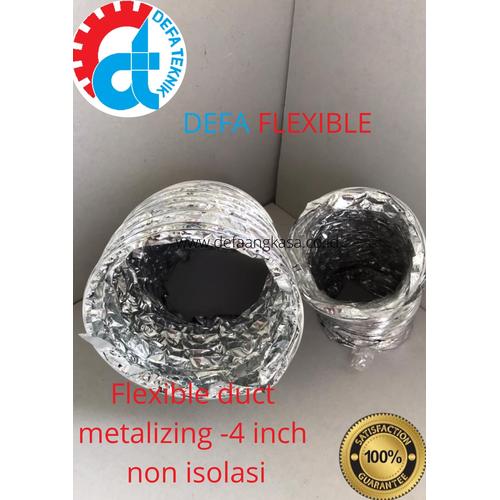 Jual Defa Flexible Duct / Flexible Duct 4 inch / Metalizing non isolasi - Jakarta Timur ...