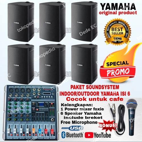 Jual paket sound system indoor cafe resto kantor 6 titik speaker yamaha ori - Jakarta Barat ...