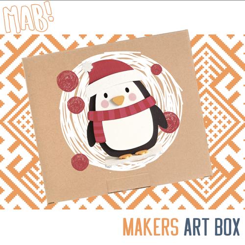 Jual Wooden penguin craft kit / Christmas craft set - Kota Tangerang ...