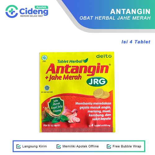 Jual ANTANGIN Jamu Obat Masuk Angin Jahe Merah Isi 4 Tablet - Jakarta ...