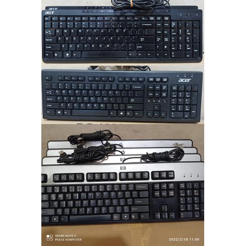 Jual KEYBOARD FOR PC / KOMPUTER MERK - MERK BUILT UP COMPAQ & HP - Kota ...