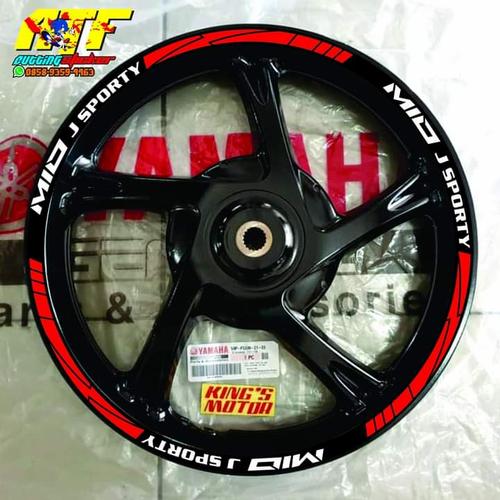 Jual sticker velg Mio sticker velg motor - Kab. Karanganyar - atf ...