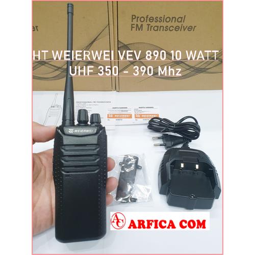Jual HT WEIERWEI VEV890 VEV-890 UHF 350 - HT WEIRWEI VEV 890 UHF 10 Watt - Jakarta Barat ...