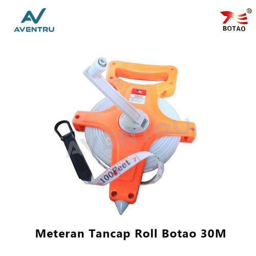 Jual Meteran Tancap Gulung Rol Roll Tanah Jalan Panjang 30m 50 100 ...