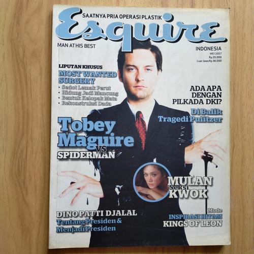 Jual Majalah Esquire Mei 2007 - Tobey Maguire vs Spiderman - Kab. Sleman - Buku Lawasan Sleman ...