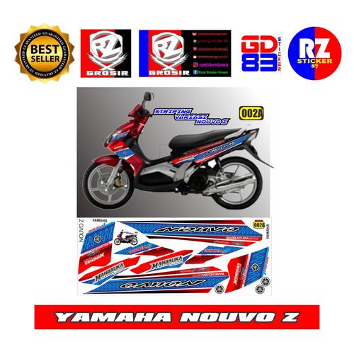Jual (cod) Striping sticker yamaha nouvo z mandalika - Kota Bandung ...