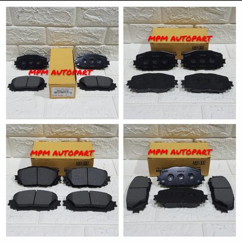 Jual brake pad kampas rem depan new vios yaris tipe s impor 04465-52240 ...