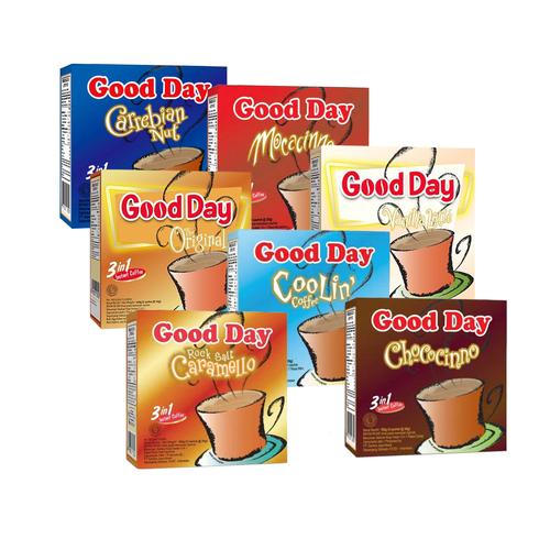 Jual Gooday Box isi 5 Sachet /Kopi Susu/Kopi Bubuk/Kopi Kemasan/Kopi ...
