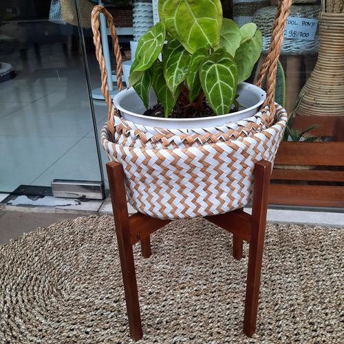 Jual Standing Pot Kayu / Tatakan Pot Kayu / Standing Pot Tanaman Bunga ...