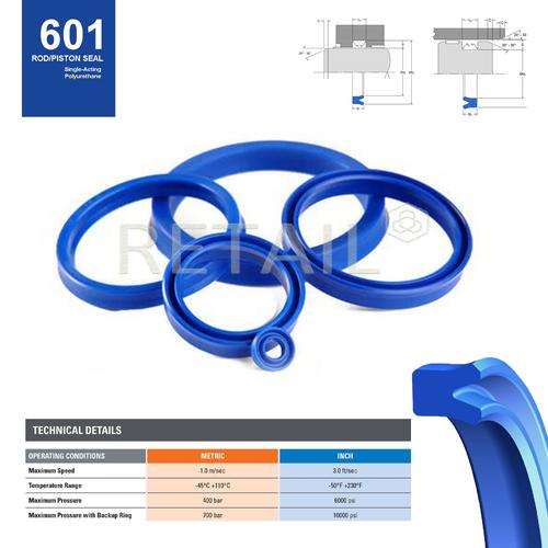 Jual PISTON ROD SEAL PN 4601600 TYPE 601-40*55*10 PU (HALLITE) - Jakarta Barat - Hallite Retail ...