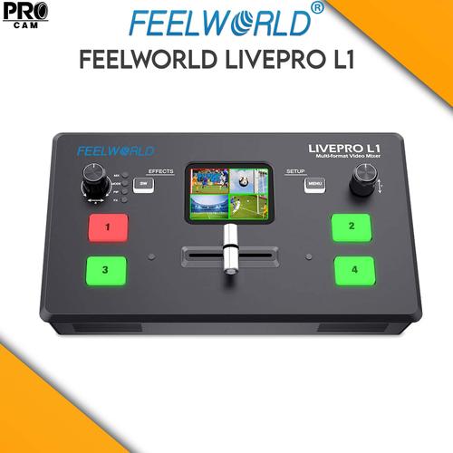 Jual FeelWorld LIVEPRO L1 Multicamera Video Switcher with 4 x HDMI ...