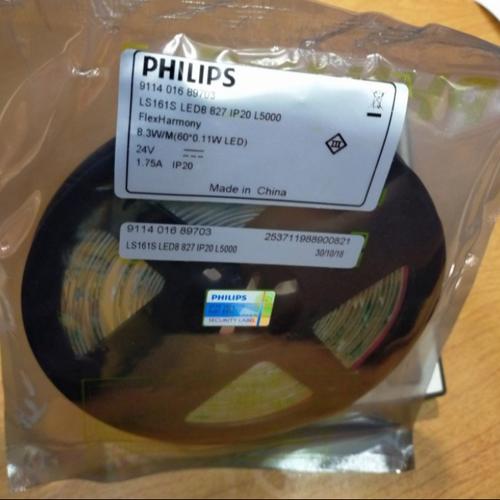Jual Philips Led Strip LS161S IP20 5Meter 24Volt L5000 Warm White ...