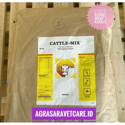 Jual Premix Cattle Mix 25 KG - PREMIX penggemuk Sapi Kambing Hewan ...