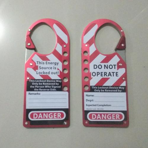 Jual Safety Loto Lockout Labeled Snap On Hasp Aluminium Besar - Kota ...