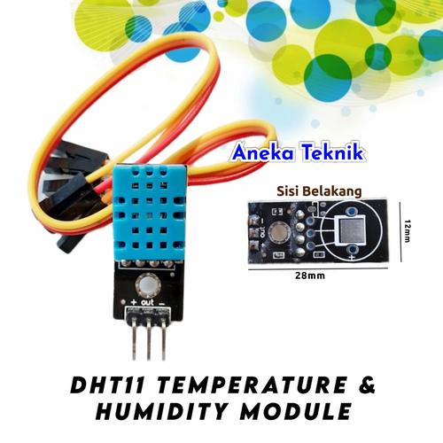 Jual DHT11 Sensor Suhu dan Kelembaban / Temperature and Humidity Module ...