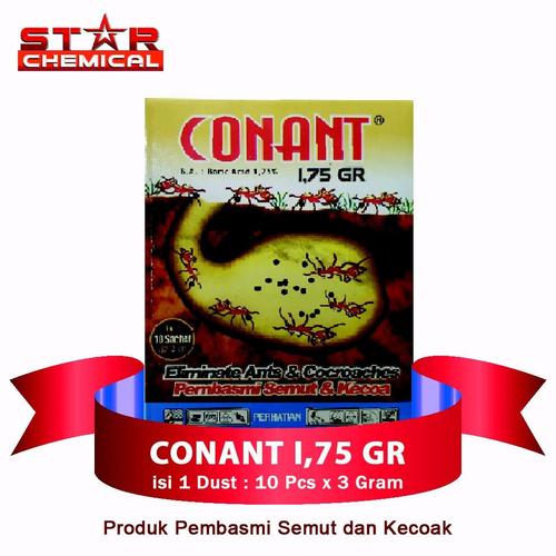 Jual BEST CONANT I.75 GR kemasan 3gr Pembasmi Semut Dan Kecoak Sampai ...