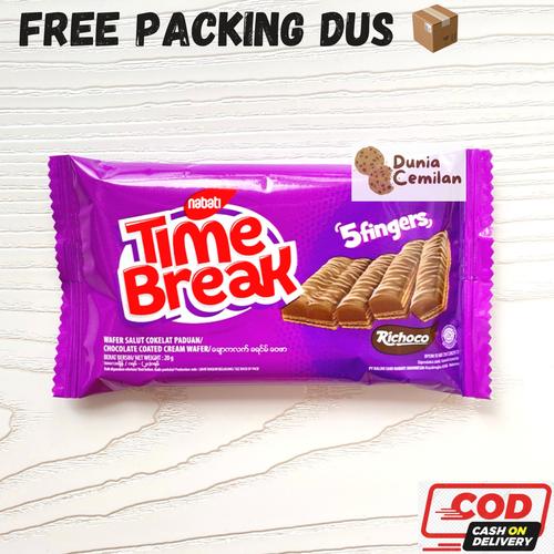 Jual [TERMURAH!] Nabati Time Break Wafer SATUAN 20gr - Wafer Coklat ...