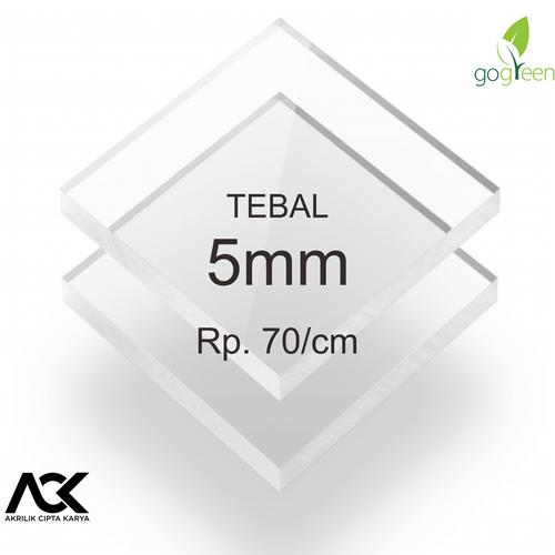Jual Akrilik 5mm Bening / Clear / Potongan Laser Akrilik / Jasa Potong ...