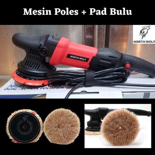 Promo Alat Poles Mobil / Mesin Poles Dual Action 15mm Dual Action ...