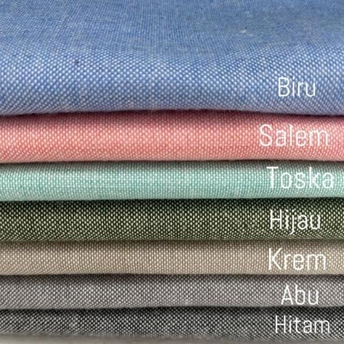 Jual Kain Katun Oxford Lebar 1.5 Meter - Abu-abu - Kota Bekasi - Clover ...