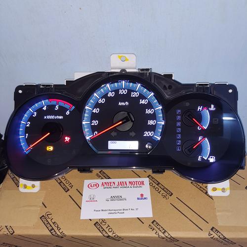 Jual speedometer toyota fortuner diesel matic 83800-f0x80 original ...