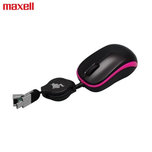 Jual Maxell Retractable Mouse Duo USB dan Micro USB - Merah Muda ...